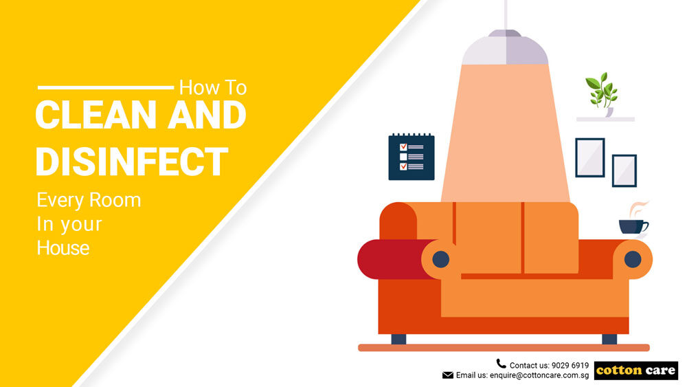 How to Clean and Disinfect Every Room in Your House